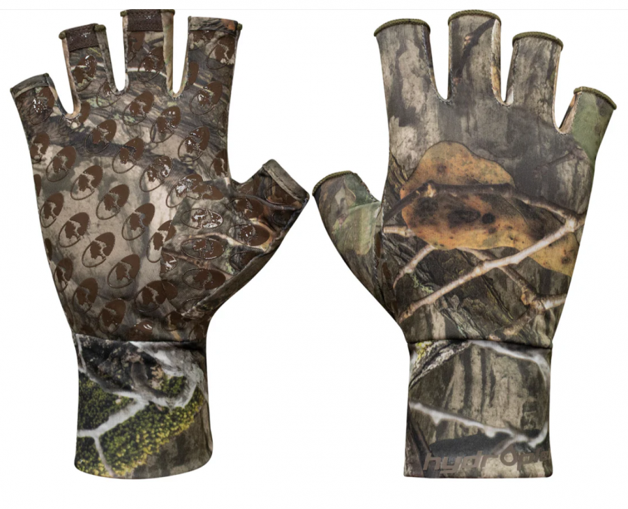 Mossy Oak Tibbee Flex Fingerless Hunting Gloves | Southern Country ...